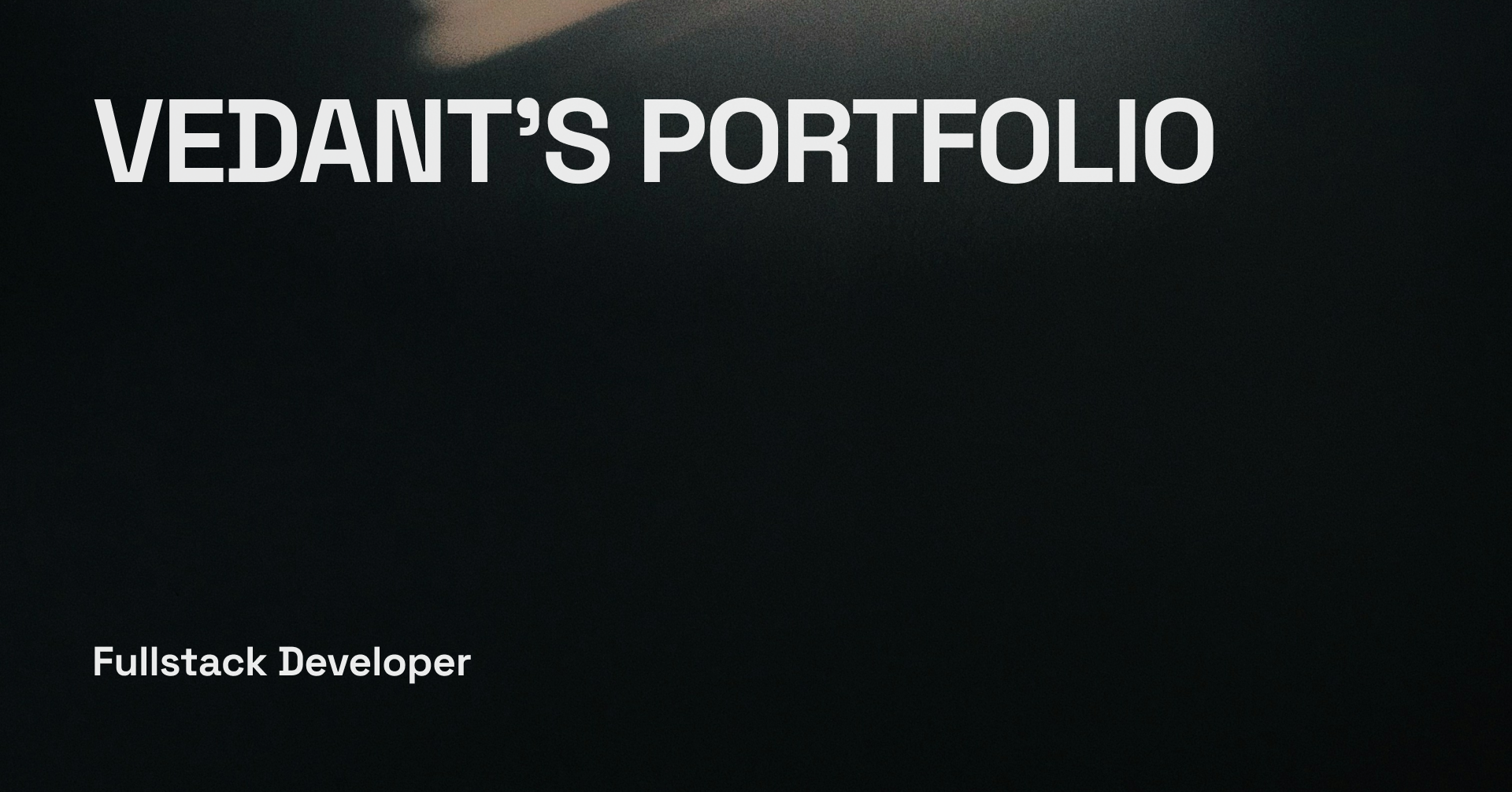 Vedant Lavale | Software Developer